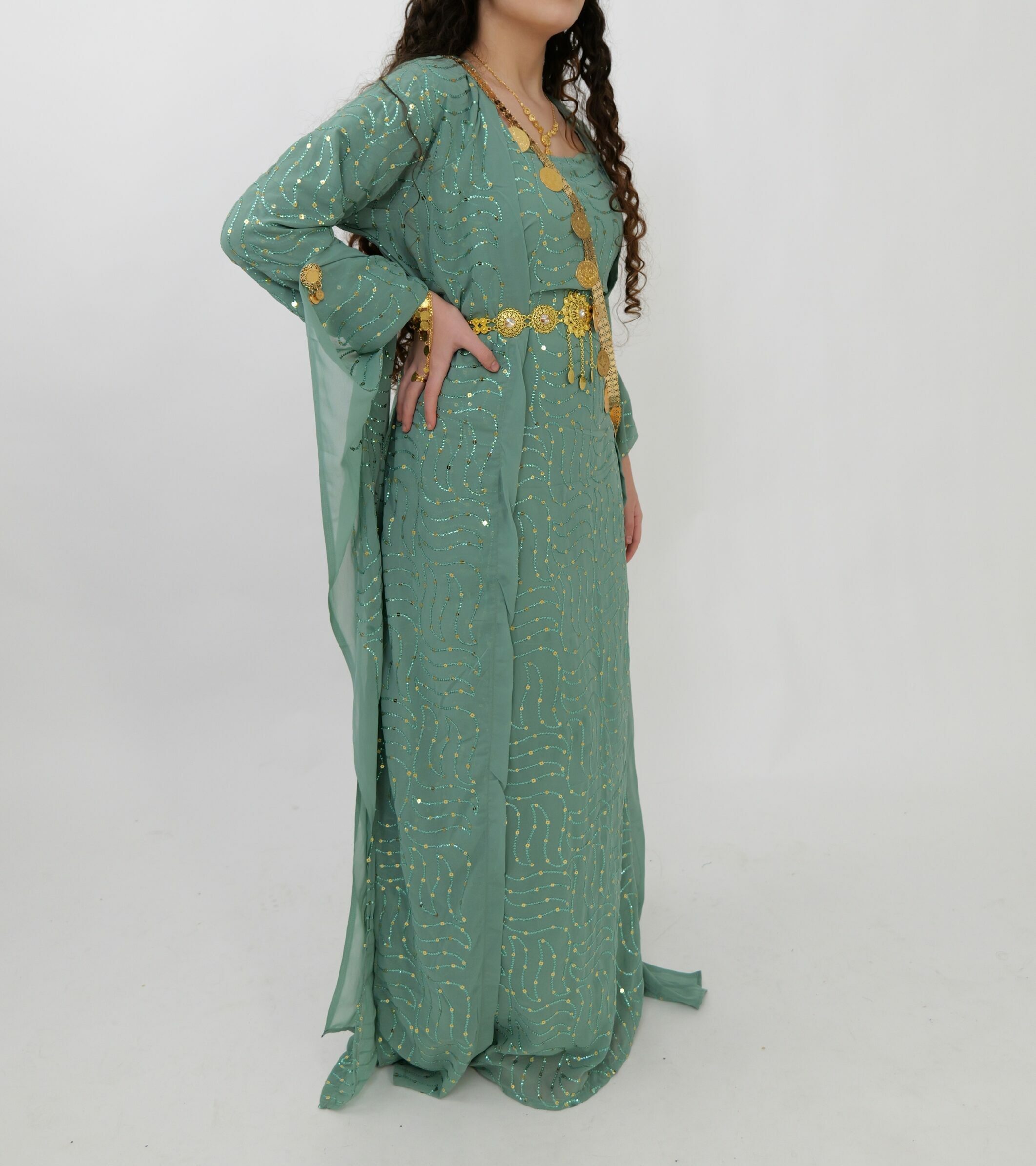 Robe kurde traditionnelle – Xeftan/Fistan – Naline – Kurdish Dressing